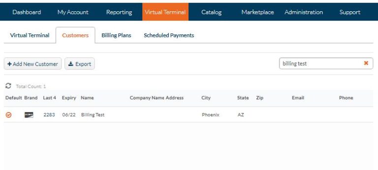 Cardpointe: Recurring Billing - CardConnect Paradise