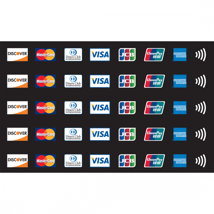 Free credit card decals, Free visa MasterCard discover American express ...